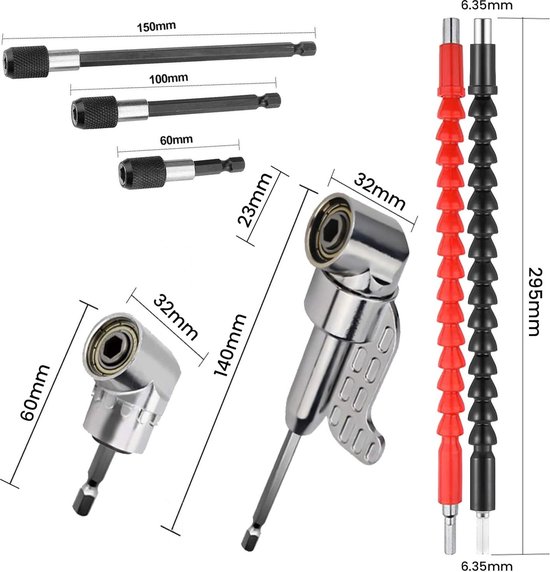 Flexibele Bithouder - Boormachine - Boormachine Accessoire - Flexibele ...