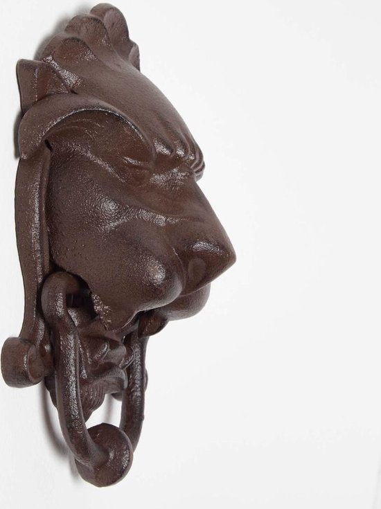 Homescapes Deurklopper - Gietijzer - Leeuwenkop | bol