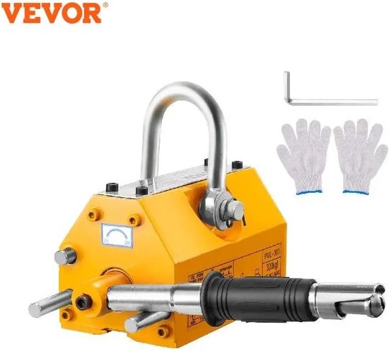 Magnetische Krik - Magneetlift - Permanente Hefmagneet - 100KG | bol
