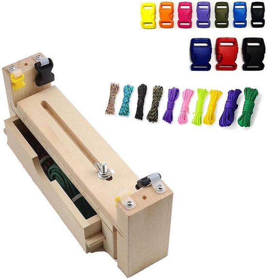 Paracord Armband Maken Kit - Verstelbare lengte Paracord Jig Maker - 10 ...