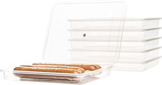 Equivera Vleeswarendoos Koelkast - Koelkast Bewaardoos - Vleeswarendoos ...