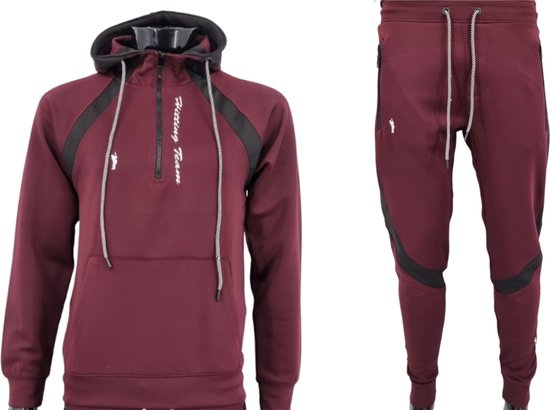 Hitman - Trainingspak Heren - Joggingpak Heren - Cadeau voor Man - Rood ...