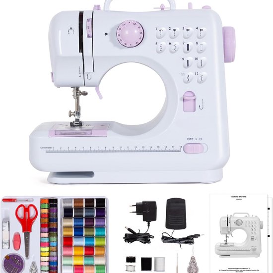 Solacis Handnaaimachine - Mini naaimachine - Hand naaimachine - Must ...