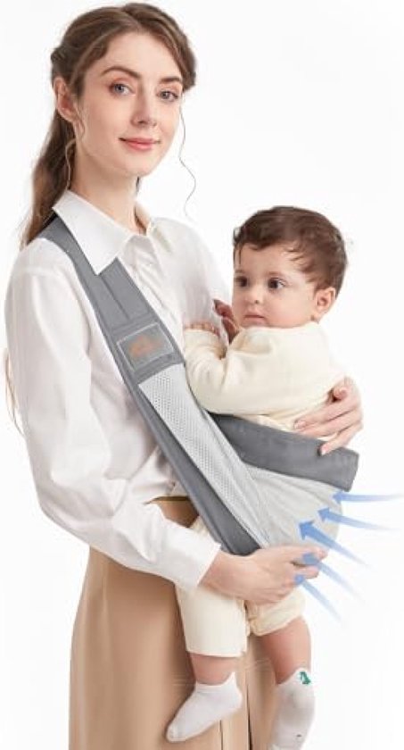 Draagdoek voor pasgeborenen vanaf de geboorte, multifunctionele ...