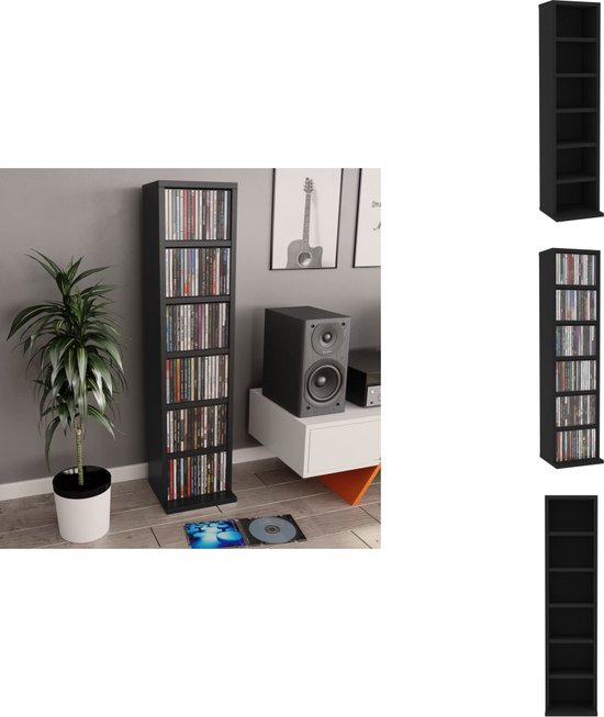 vidaXL Cd-kast - Cd-kasten - Kast - Kasten - Cd-kast 21x20x88 cm ...