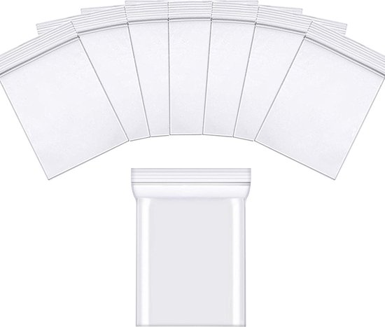 Kleine Grip Seal Zakken - 400 Stuks Hersluitbare Plastic Zakjes voor Sieraden en... | bol