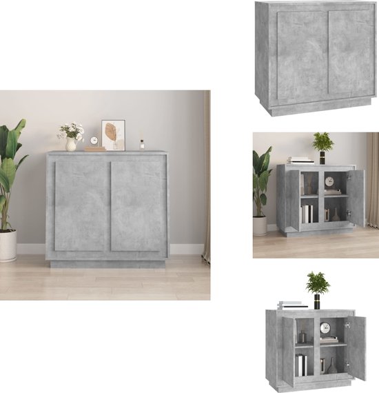 vidaXL Dressoir - Dressoirs - Kast - Dressoirkast - Dressoir 80x34x75 ...
