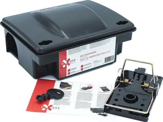 Rattenvoerdoos met Rattenval - 100% Effectieve Oplossing voor ...