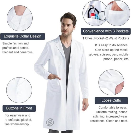 Equivera Labjas - Labojas - Doktersjas - Laboratoriumjas - Labjas Dames ...