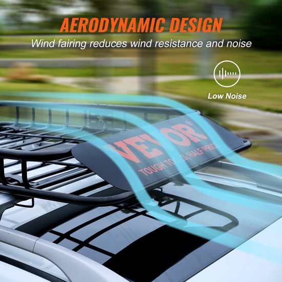 Universeel Dakrek Auto - Zwart - Aluminium - 163x99x15.2 cm - Bagagerek ...