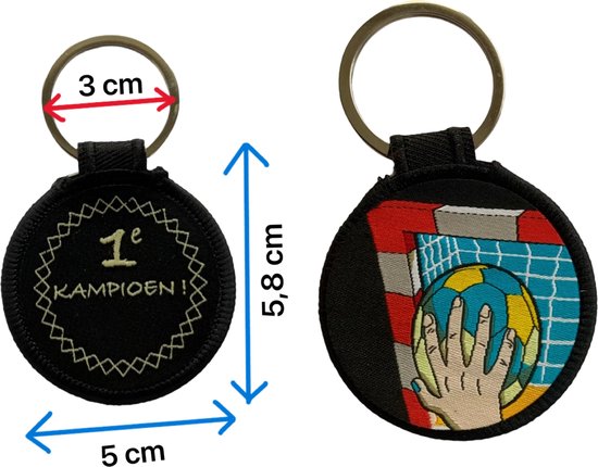 SPORTS-GADGET , kampioen handbalsleutelhanger , handbalsleutelhanger ...