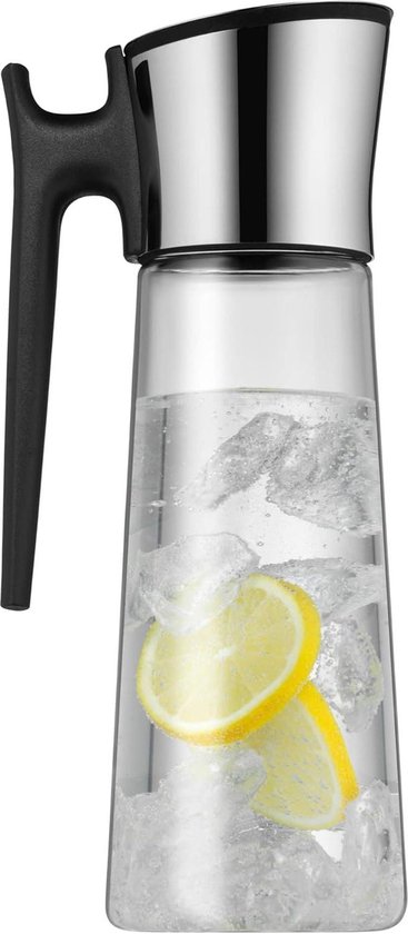 Waterkaraf Basic met greep - glazen karaf voor water | bol