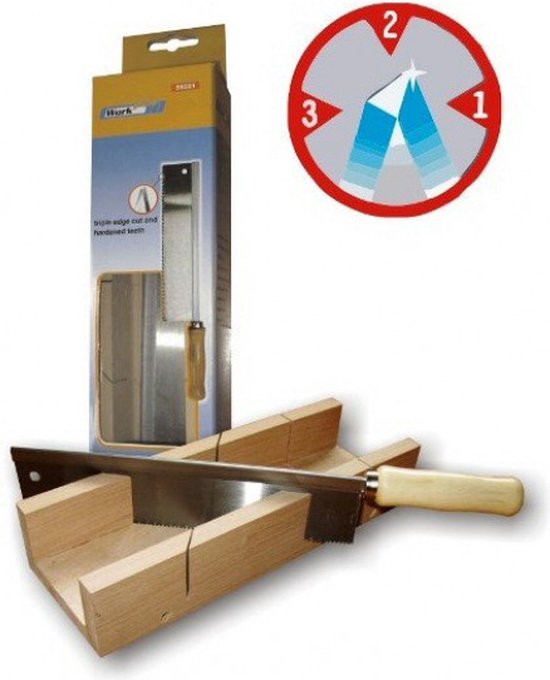 WORK PLUS Verstekbak en verstekzaag 250 | bol
