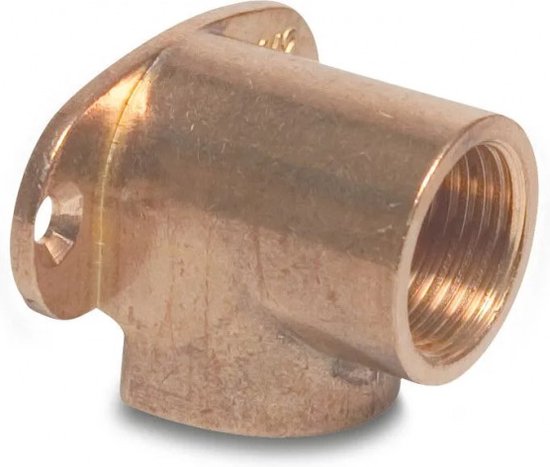 BOSTA Nr. 471 - Messing muurplaat 1/2x1/2 | bol