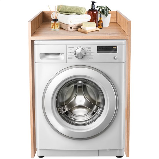 Luxe Wasmachine Kast 97x64x62cm - Wasmachine Ombouw meubel - Ombouwkast ...