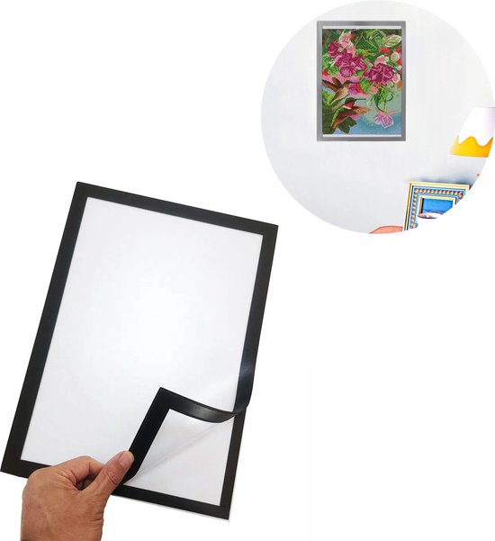 Consumerce® Magnetische Insteekhoezen Transparant A4 – 1 Stuk ...