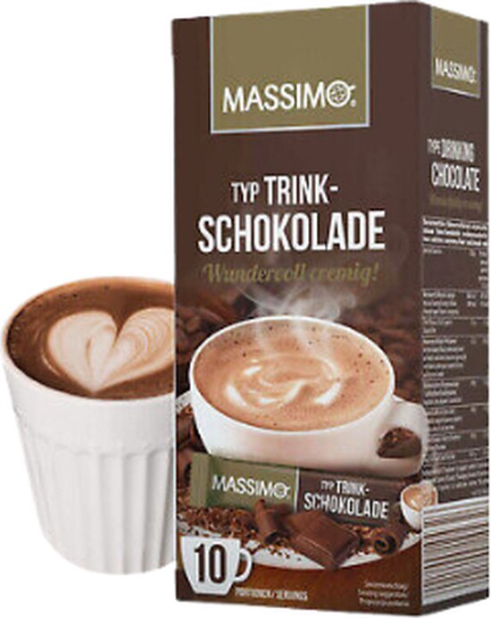 Massimo - Fijne Drinkchocolade - 16 x 250 gram | bol