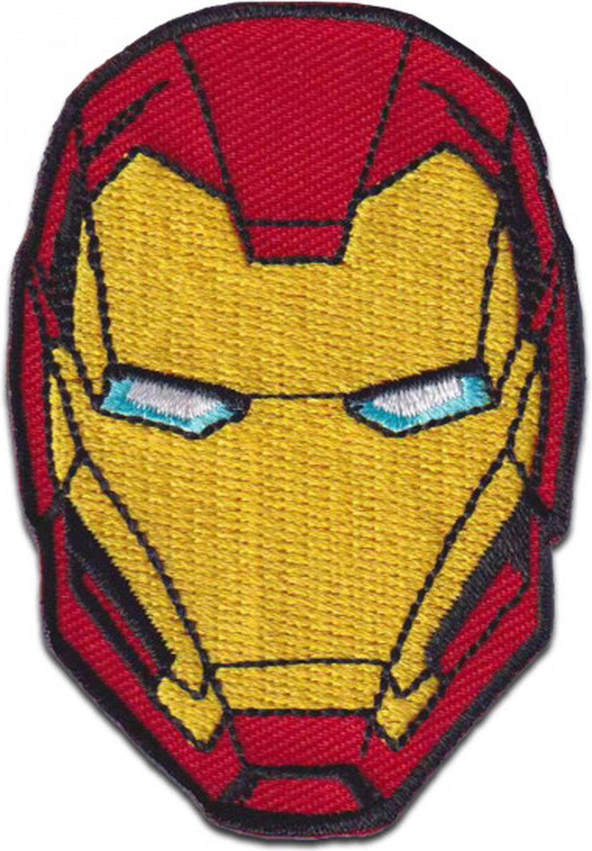 Marvel - Avengers Iron Man Hoofd - Patch | bol