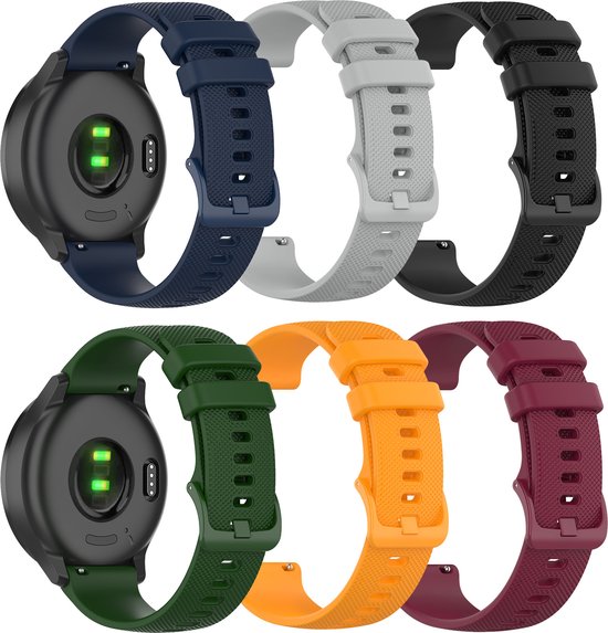 YONO Sport Bandjes Set 20mm - Horlogebandjes geschikt voor Samsung ...