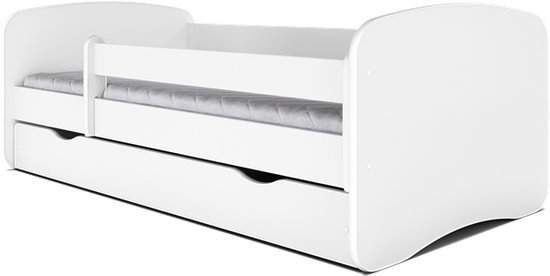 Bed babydreams wit zonder design met lade zonder matras 180/80 | bol.com