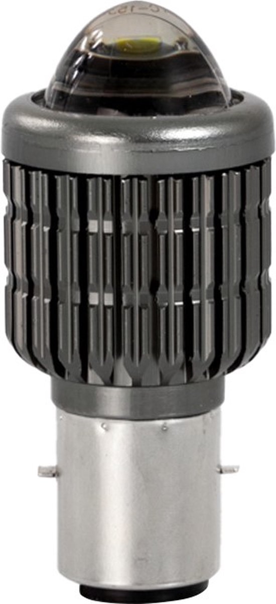 M-Tech LED - S2 BA20D 12V 2x 10W - Premium - Dimlicht geel / Grootlicht ...