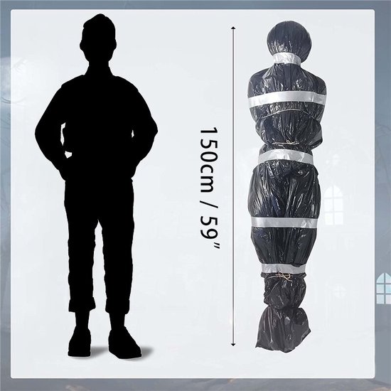 Scary Fake Corpse - 1pc avec 1 gonfleur - Accessoires d'Halloween ...