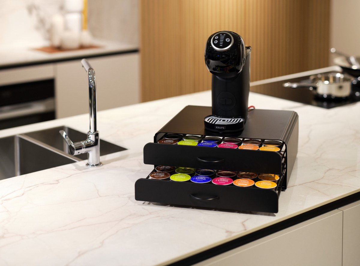 Capsulehouder met Lade Dolce Gusto - Cups Houder voor 72 Koffie ...