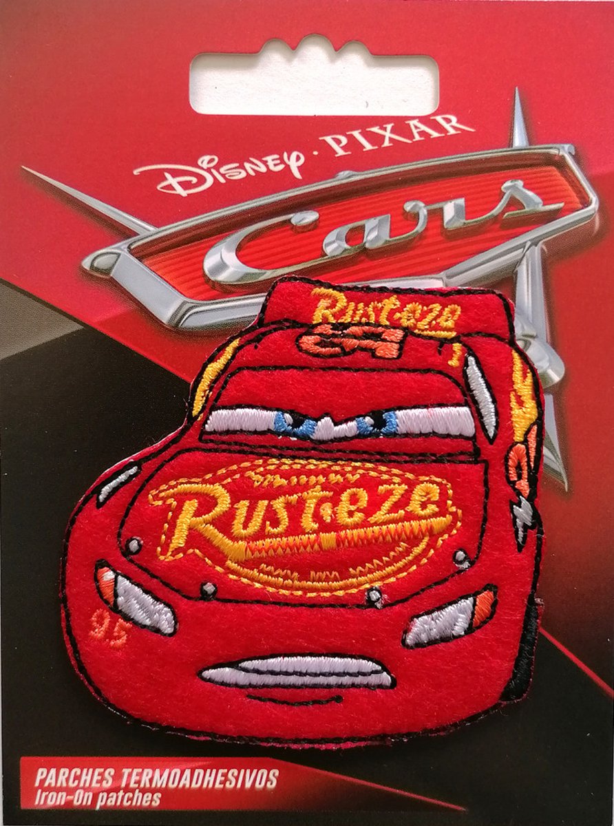 Disney Pixar - Cars 2 - Lightning McQueen (10) - Patch | bol.com