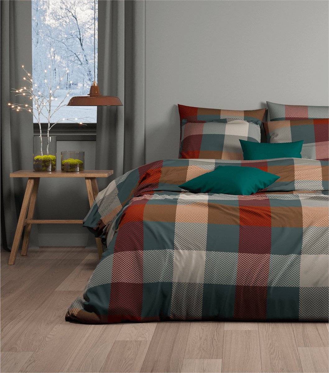 Mistral Home - Dekbedovertrek - 100% katoen flanel -240x220+2x65x65cm ...