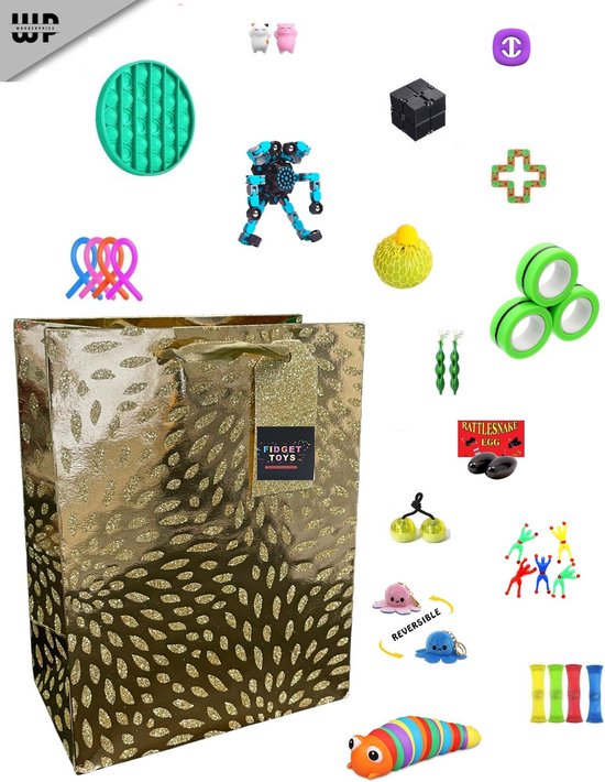 Fidget Toys Surprise 25 Toupies de main différents - Wonderprice Fidget ...