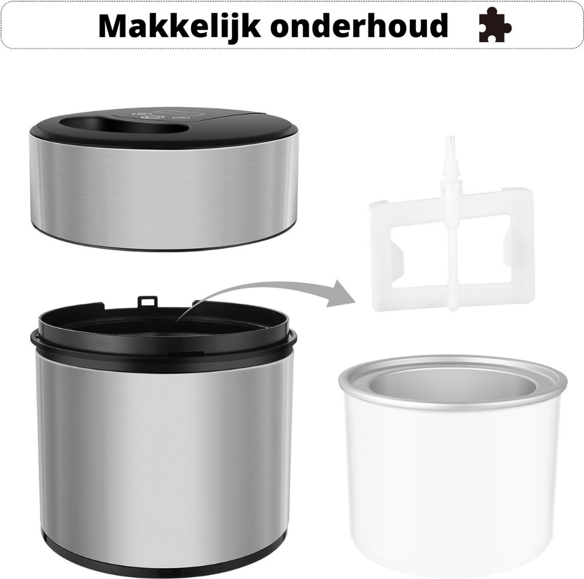 Topshop Ijsmachine - Ijsmaker - Thuis ijs maken - Ijsmaker ...