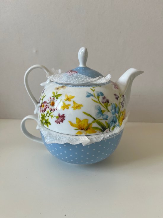 Katie Alice English Garden tea for one theepot | bol