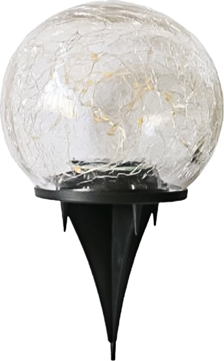 Solar tuinverlichting priklamp 'Comet' buiten - 20 ledjes - Warm wit ...