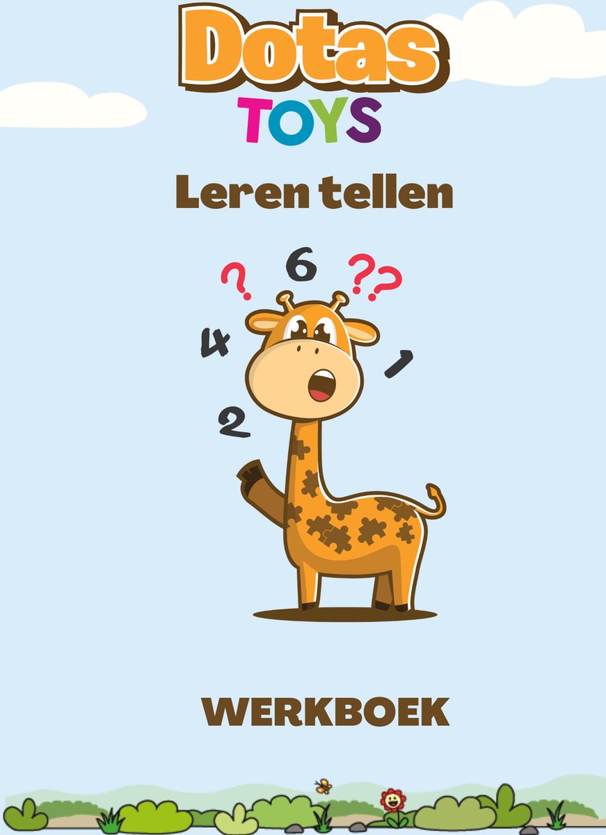 DotasToys Leren Tellen Oefenboekje - Cijfers tot 100 - Oefenblaadjes ...
