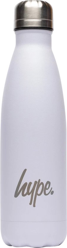 White Powder Coated - Drinkfles - RVS drinkfles - waterfles - RVS ...