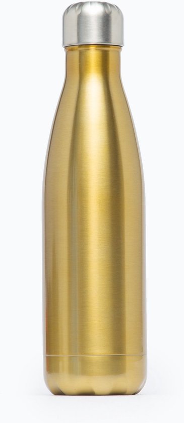 Gold - Drinkfles - RVS drinkfles - waterfles - RVS waterfles | bol.com