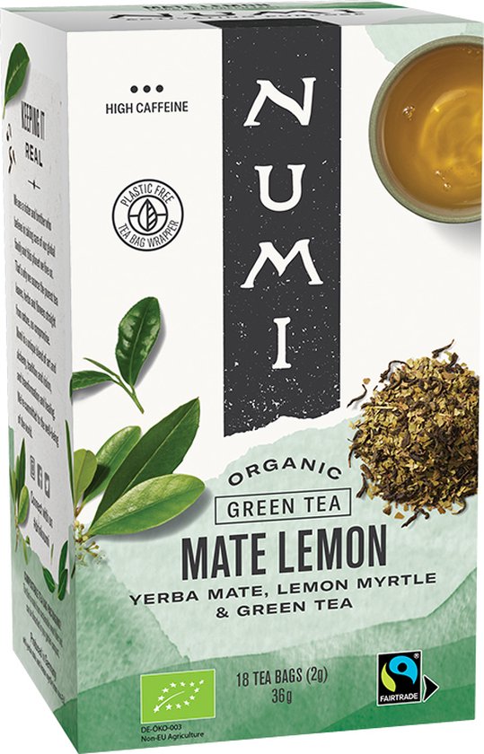 Numi - Biologische thee - Groene thee - Maté thee - Yerba Maté Mate ...