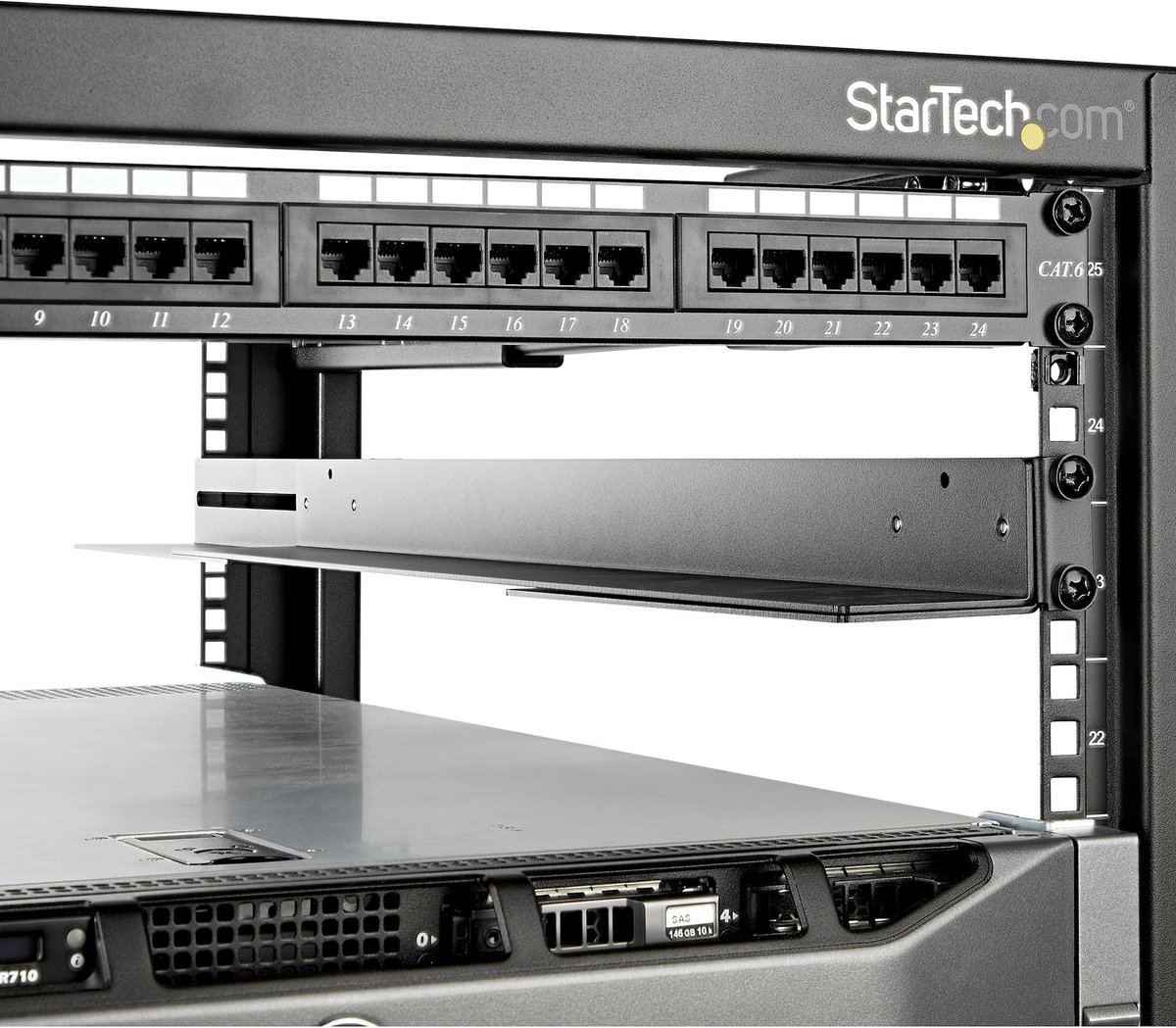 StarTech.com 1U server rack rails met verstelbare inbouwdiepte | bol.com