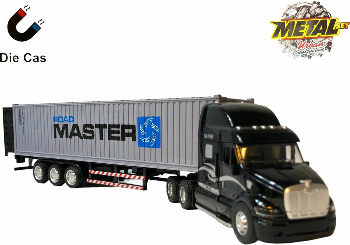 Vrachtwagen transporter met oplegger 40FT - Container Master ...