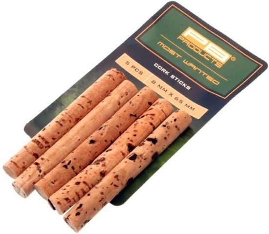 PB Products - Cork Sticks - 6,5 cm - 5 stuks - 6 mm | bol.com