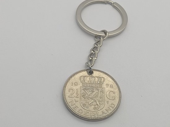 Sleutelhanger Riksdaalder - 2.5 Gulden - 1978 | bol