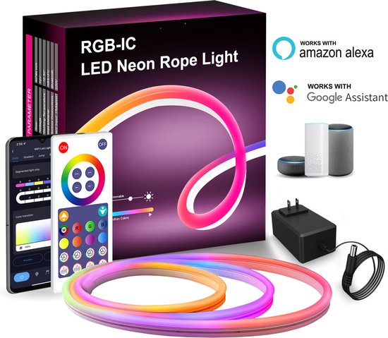 Led strip - Neon led strip - neon led verlichting - smart wifi led ...