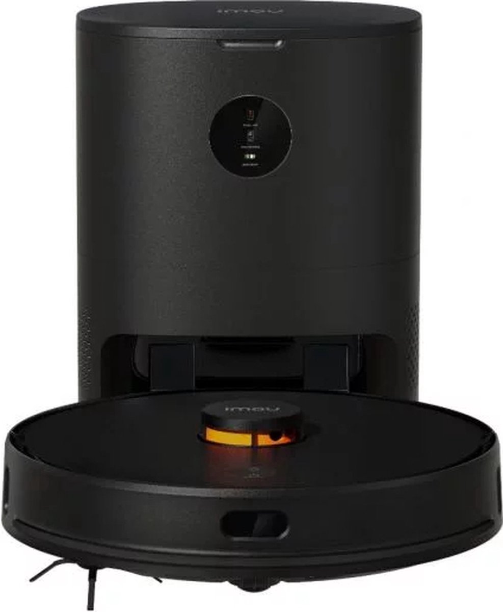 Imou robotstofzuiger met dweilfunctie en laadstation - zwart | bol.com