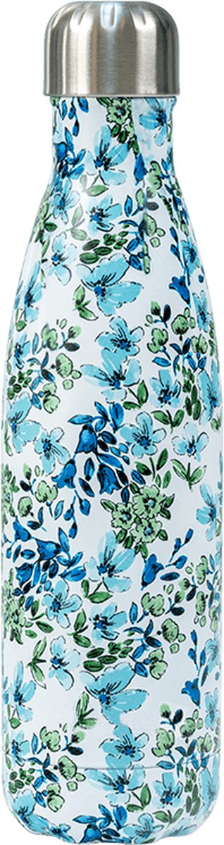 FLASKE Flora - RVS Drinkfles van 500ML - Geschikt als waterfles ...