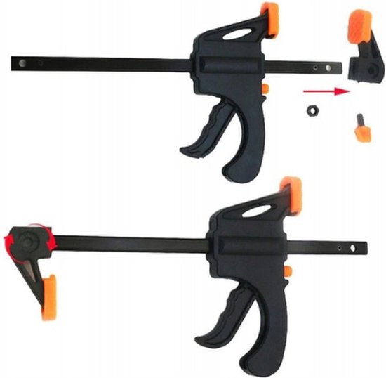 Lijmklem inwendig + uitwendig - 150mm - Heavy duty | bol