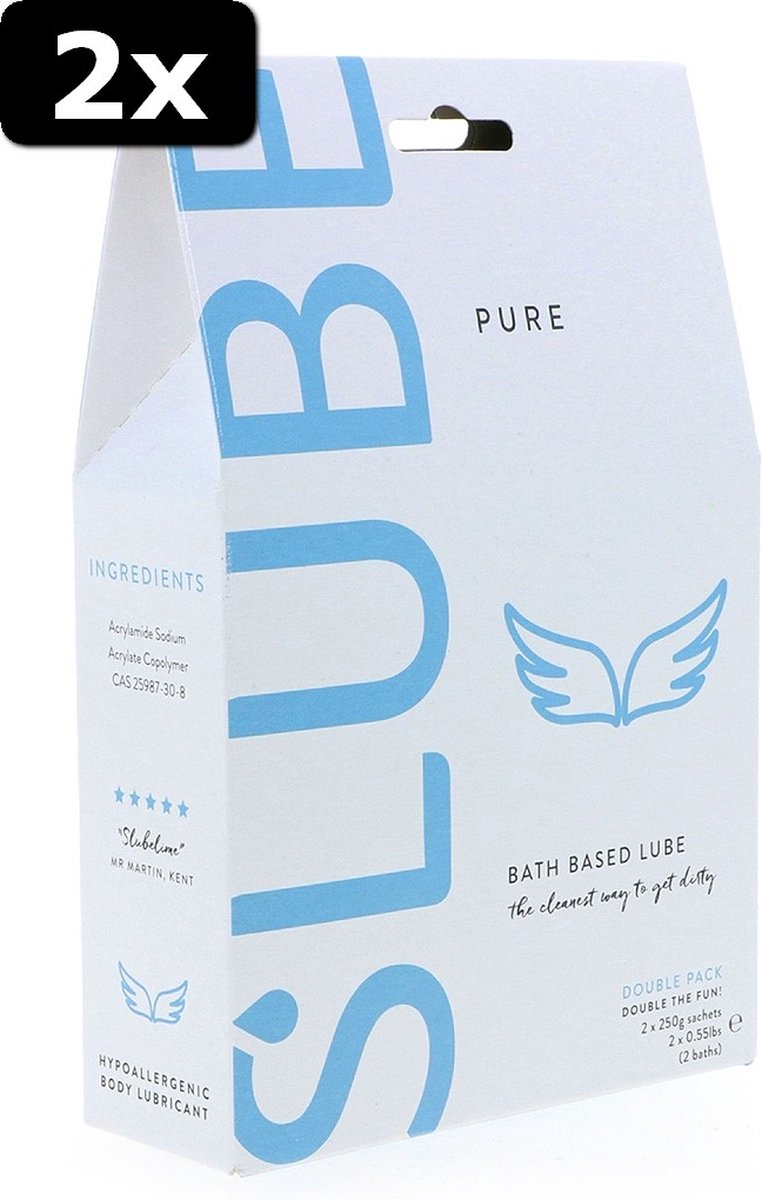 2x Slube Pure Double Pack | bol.com