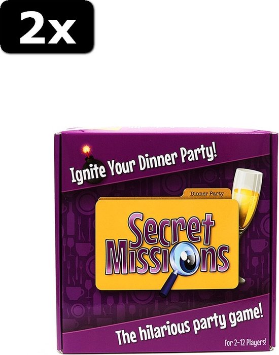 2x Secret Missions Dinner Party Bol 2x-secret-missions-dinner-party-bol
