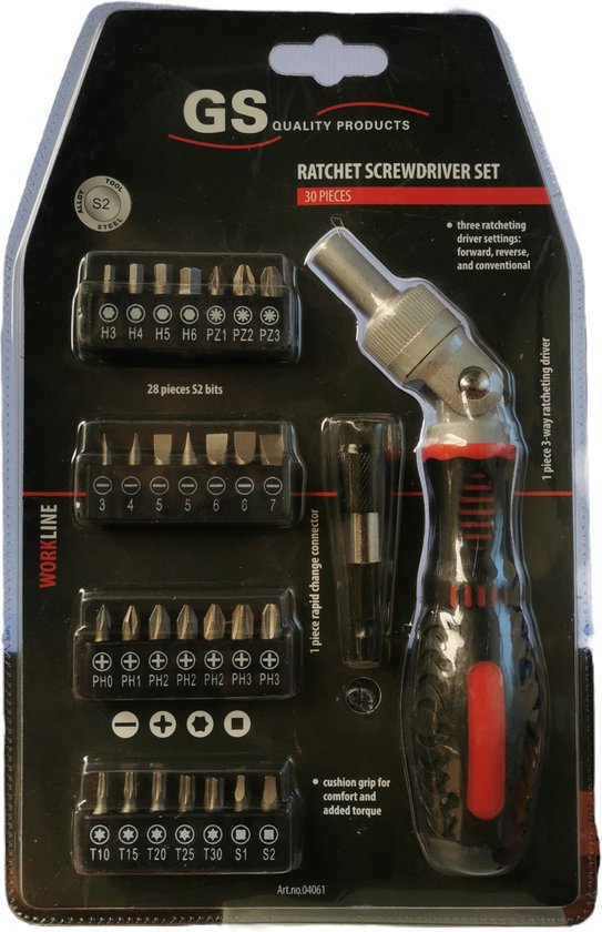 GS - Ratelschroevendraaierset | bol.com