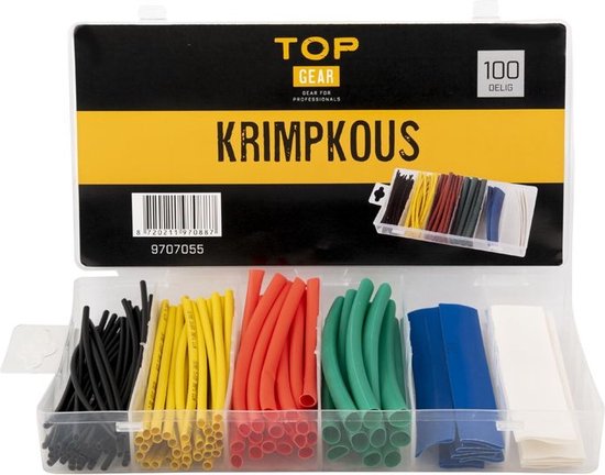 Krimpkous assortiment 100 delig | bol