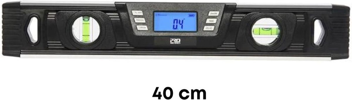 Digitale waterpas | 40cm | Digitaal meetlint | Magnetisch | bol.com